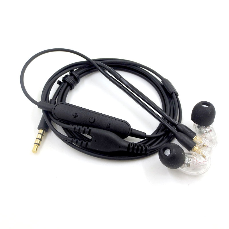 MMCX Cable Shure RMCE-UNI SE215 SE535 SE848 Headphones Microphone ...