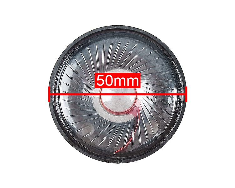50mm Headphone Speaker Driver Unit 32Ohm 112db 2pcs - Earpadfix