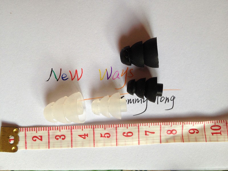 Ear tips Silicone - Shure E3C E3G E4C E5C Earbuds Plugs Sleeves 2pcs ...