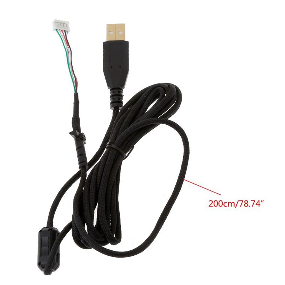 Braided Umbrella Rope Cable Logitech G502 G403 G402 G400 G302 G300S ...
