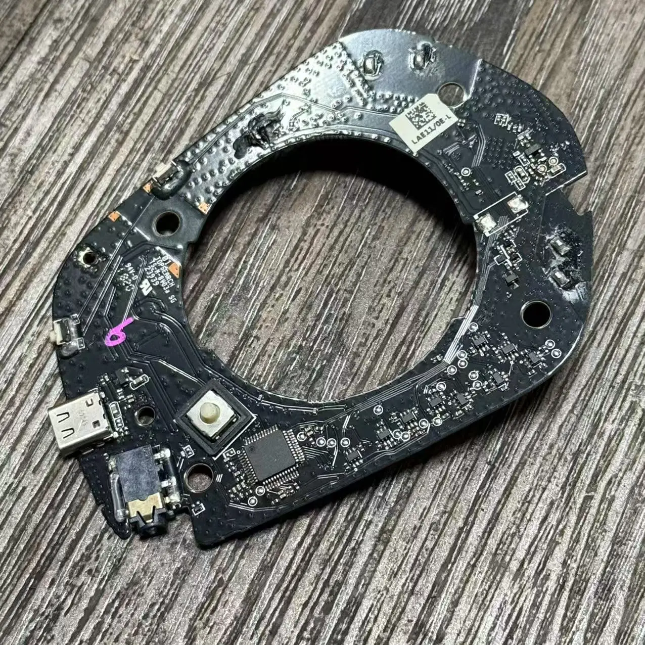 Logitech G733 Game headphones charging board motherboard - Earpadfix